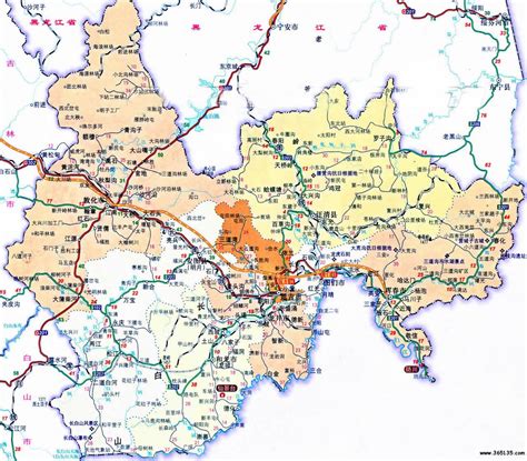 延边市区地图展示 地图分享