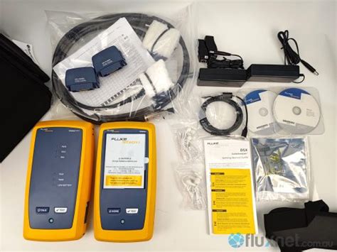 Fluke Networks DSX 5000 Cable Analyzer Cat6a Ethernet Certifier