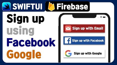 Swiftui Firebase Sign Up Authentication 2 Using Facebook