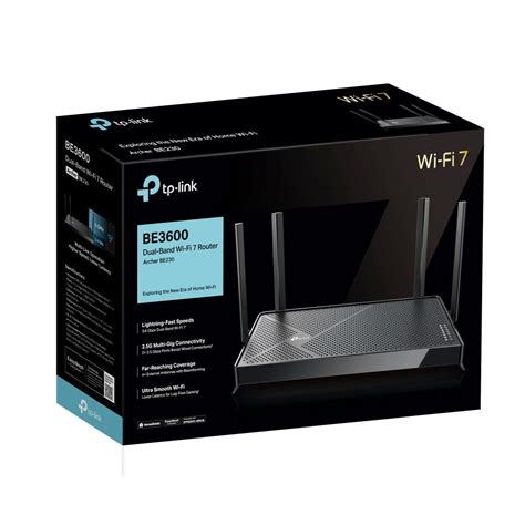 เราเตอร์ Tp Link Archer Be230 Be3600 Dual Band Wifi 7 Router