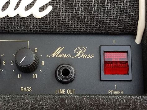 Marshall Micro Bass Head Rare Lead 12 Lead 15 Reverb