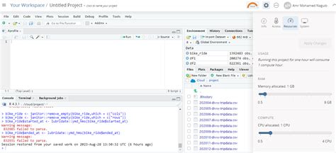 Increase Capacity Size For Rstudio General Posit Community