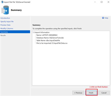 Import File In Sql Server Sql Bi Tutorials