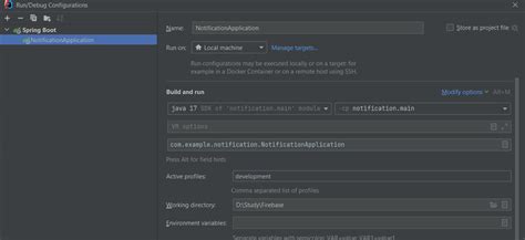 Spring Boot Firebase Push Notification