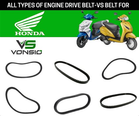 Engine Drive Belt Vs Belt For All Honda Scooters At ₹ 459piece In Ludhiana Id 2854173485733
