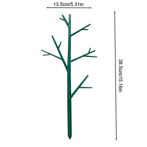 ALS Plant Support Stake Tree Twig Climbing Plants Stick Protection Flower Stand Plant Twig