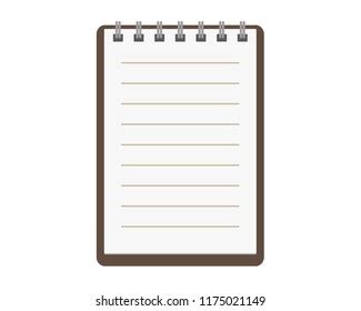 Notepad Ticks Pen Stock Vector Royalty Free 622261415 Shutterstock