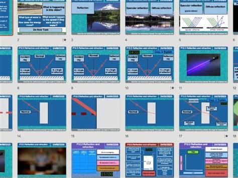 Aqa Gcse Physics P12 Waves Complete 7 Lesson Scheme Required Practicals Worksheets