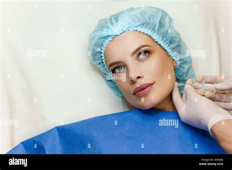 Filler Injection In Cheekbones Ontour Plastic For Correcting The Volume And Shape Of The Nose