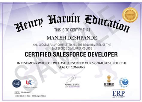 Salesforce Developer Course Certification Henry Harvin®