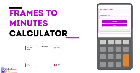 Frames To Minutes Calculator