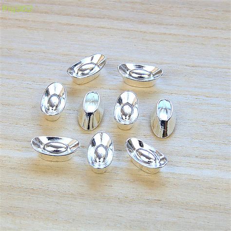 Piq302 5pcs Ingot Gold Chinese Yuan Bao Wealth Golden Statue Ingots