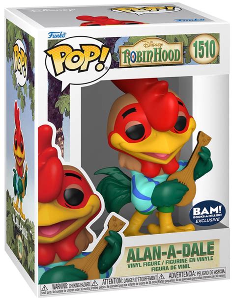 Figurine Pop Robin Des Bois Disney 1510 Pas Cher Alan A Dale