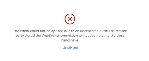 While Debugging Frequently Get The Remote Party Closed The Websocket Connection Without