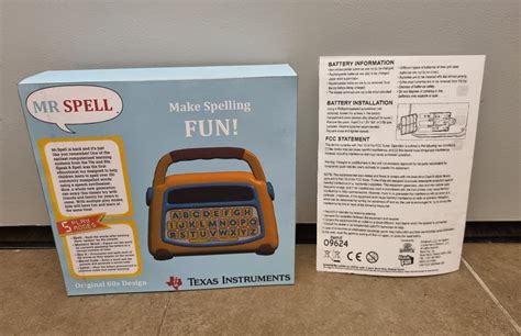 Toy Story Mr Spell Box And Instruction Manual Etsy