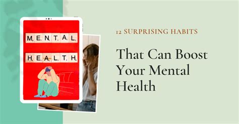Surprising Habits That Can Boost Your Mental Health