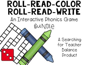 Roll Read Color And Roll Read Write Bundle By Searching For Teacher Balance