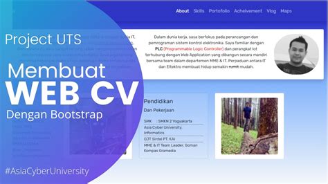 Project Uts Pemrograman Web 1 Universitas Siber Asia Unsia Youtube