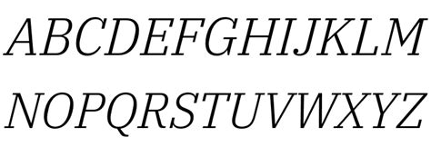 IBM Plex Serif Light Italic Font FFonts Net