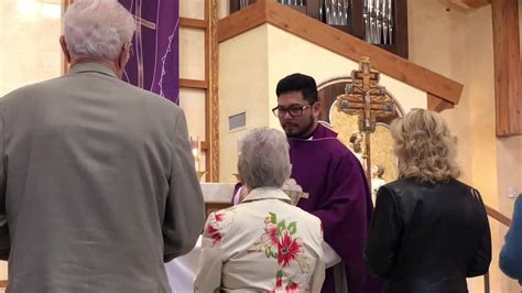 Video Ash Wednesday Service At St Leo The Great Catholic Church In