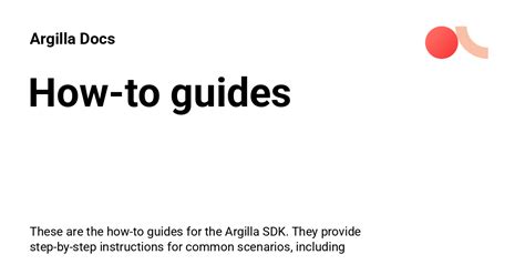 How To Guides Argilla Docs