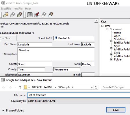 Best Free Excel To KML Converter Software For Windows