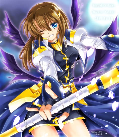 Yagami Hayate Mahou Shoujo Lyrical Nanoha Image By Dasuto 2662718