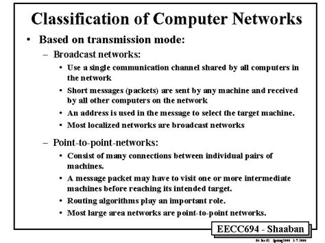 Computer Networks Vs Distributed Systems Computer Networks A