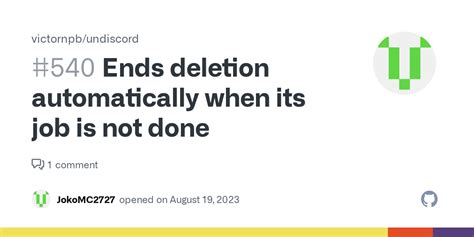 Ends Deletion Automatically When Its Job Is Not Done · Issue 540