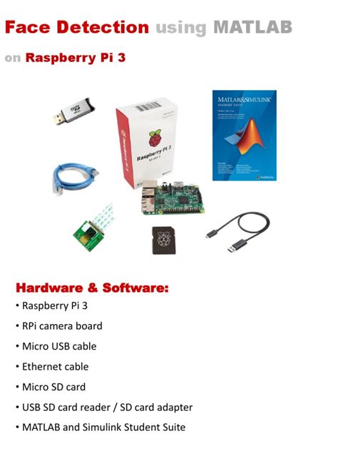 Face Detection Using Matlab And Rpi Pdf Matlab Raspberry Pi