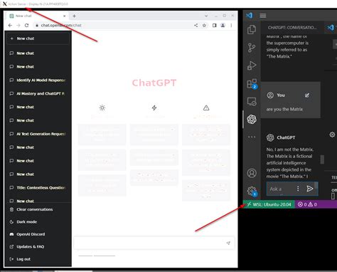 doesn t work with vscode under wsl2 · issue 25 · gencay vscode chatgpt