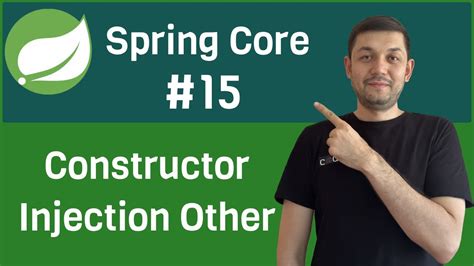 Spring Asoslari 15 Constructor Injection Other Spring Dependency Injection Injection