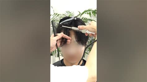 앞머리 안쪽으로 휘는 고객님 모류교정펌 Youtube