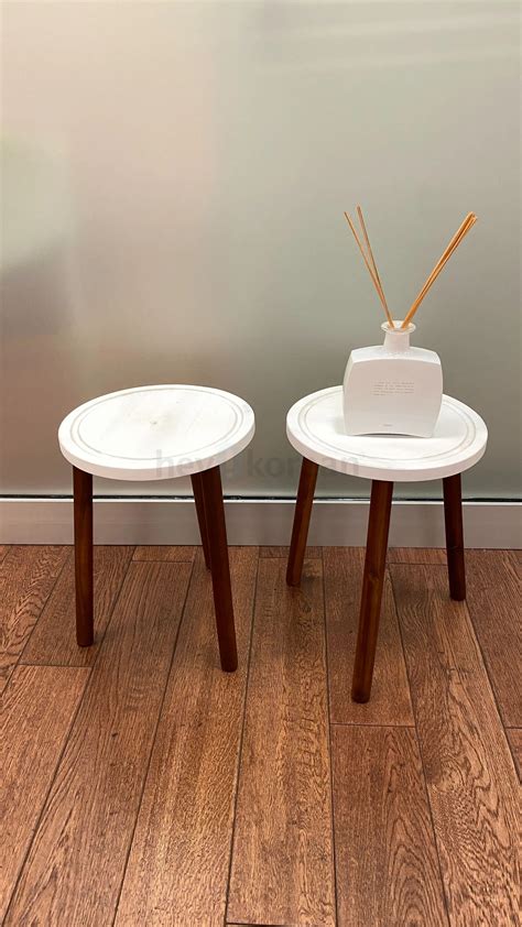 10 미드센추리 스타일 꽃병화분테이블스탠드 용 받침대