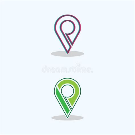 Gps And Map Logo Navigator Sign Location Symbol Design Vector Illustration Stock Illustration