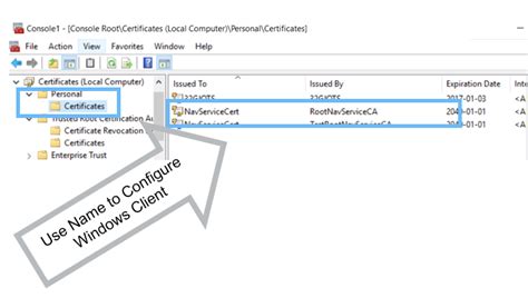 Implement Security Certificate In Dynamics Nav 2016