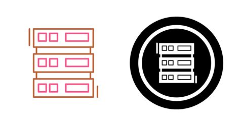 Server Vector Icon Vector Art At Vecteezy