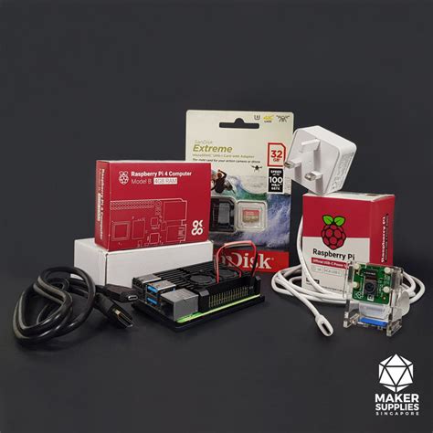 Raspberry Pi 4 Ultimate Bundle With Aluminium Casing Makersupplies Singapore