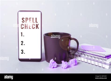 Inspiration Showing Sign Spell Check Business Idea To Use A Computer