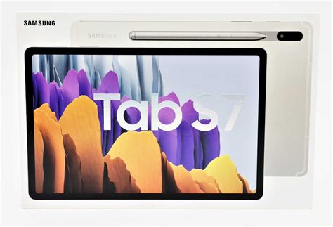 Samsung Galaxy Tab S7 Wifi 128 Gb Mystic Silver Tablet Silber Android