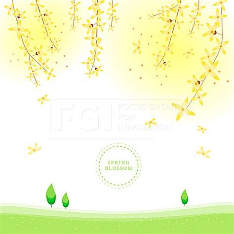 봄꽃 일러스트 Spring Blossom 06 봄 꽃 배경 배너 배경 이미지