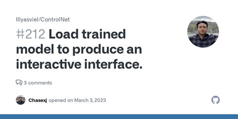 Load Trained Model To Produce An Interactive Interface · Issue 212