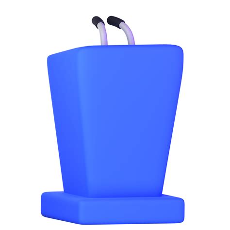 Lectern Presentation 3d Illustration For Uiux Web App Presentation Etc 41503940 Png