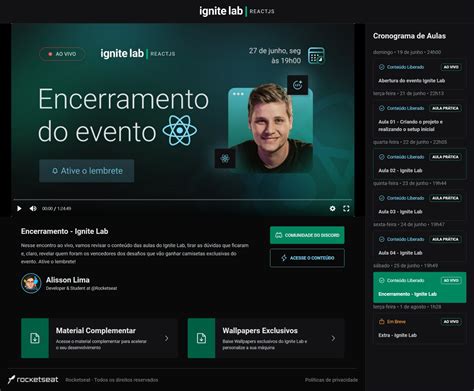 Github Alissonlimabrevent Plataform Reactjs Repositório Da