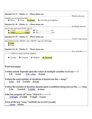 CS FINAL TERM SOLVED MCQS Free Download Borrow And Streaming Internet Archive