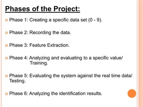 SPEECH RECOGNITION USING NEURAL NETWORK PPTX Digital Audio Computer Software And Applications