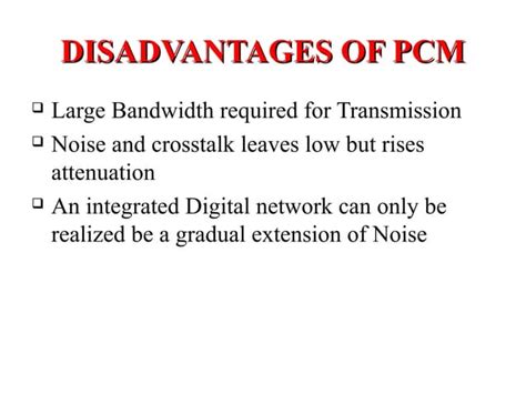 Pulse Code Modulation Pcm Ppt