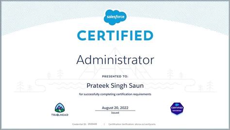 Prateek Singh Saun On Linkedin Salesforceadmin Salesforce Salesforcecertified