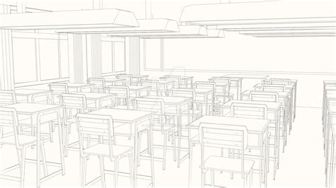 Classroom Sketch At Explore Collection Of Classroom Sketch