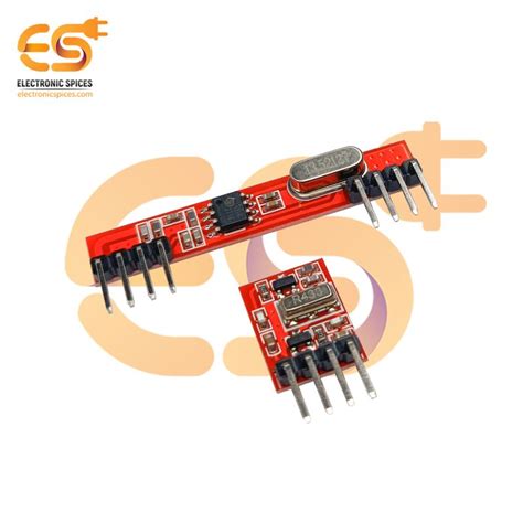 Buy MHz RF Transmitter And Receiver Wireless Module Kit Reliable Communication At